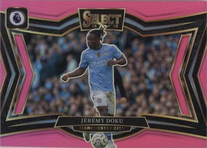 2024-25 Panini Select Premier League - Field Level Jeremy Doku #222 ...