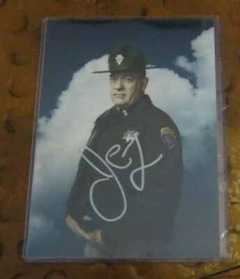 John Carroll Lynch State Trooper Rick Legarski Big Sky signed ...