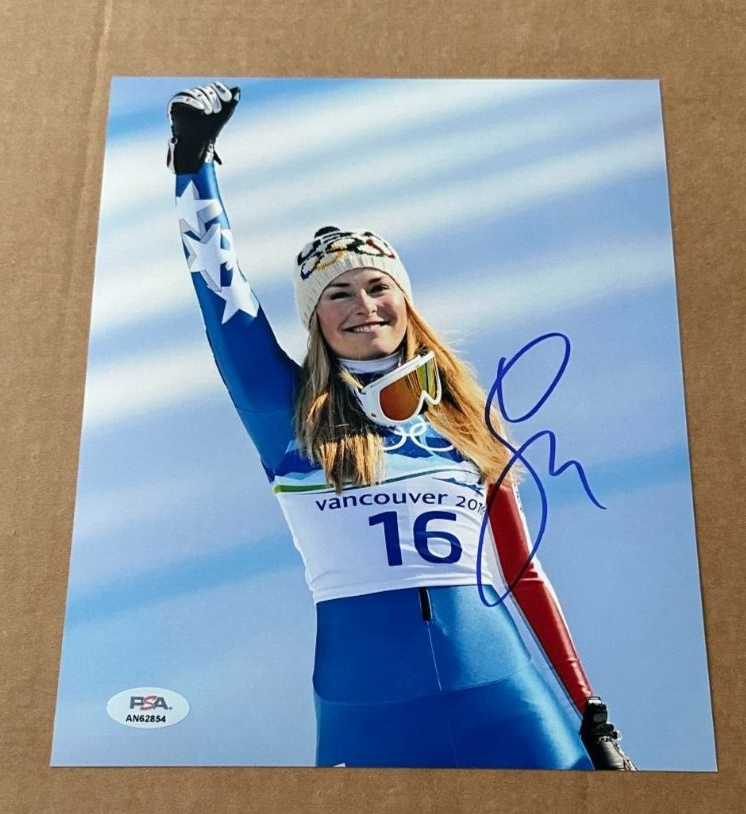 Lindsey Vonn Autographed Memorabilia | Signed Photo, Jersey ...