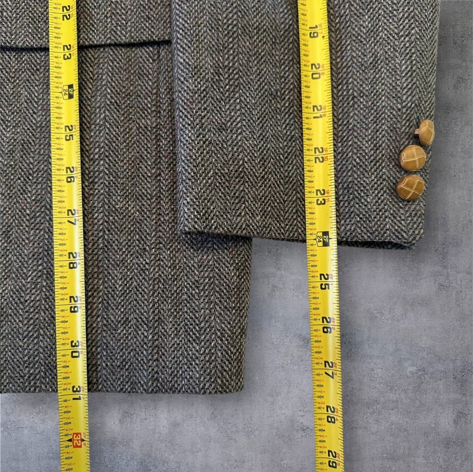 REED ST. JAMES Vintage Mens Jacket 42R TWEED Blazer Sport Coat Two ...