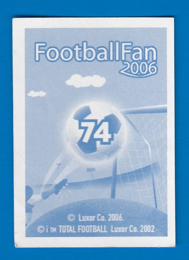 sticker DIDIER DROGBA Chelsea Ivory Coast FIFA WC Germany Football fan ...