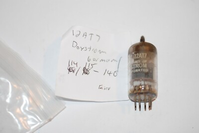12AT7/ECC81 Daystom German Made Dual Triode Audio Hifi Vintage Vacum ...