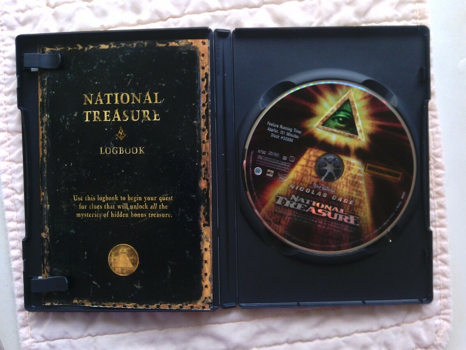 National Treasure Disney 2005 DVD Widescreen Region 1 | eBay