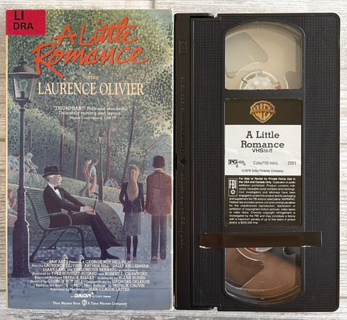 A Little Romance VHS Diane Lane Laurence Olivier Sally Kellerman Arthur ...