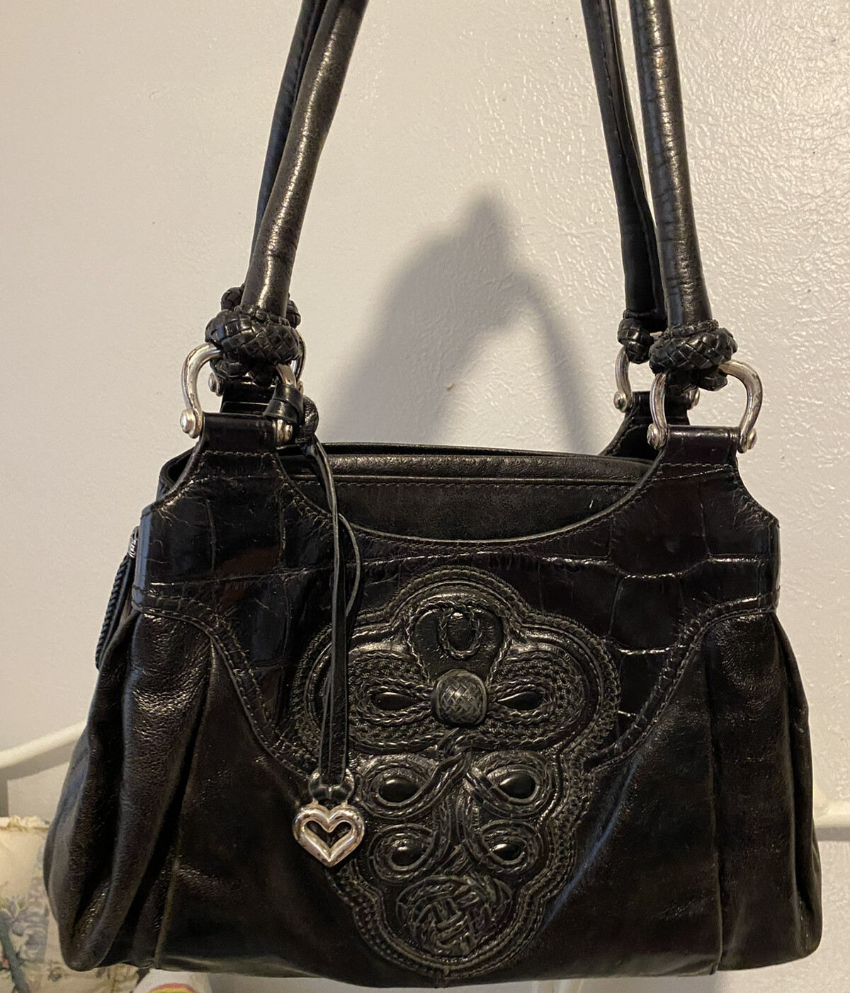 BRIGHTON Masterpiece Collection KATARINA 3D Ornate Organizer Satchel ...