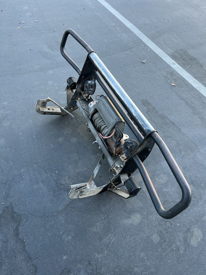 Toyota Tacoma First Gen Warn Transformer Trans4mer Winch Bumper Brush ...