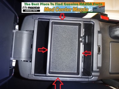 Mazda 6 and 2014-2017 Mazda 3 Center Console Tray 2014 -2017 BHN16450XB ...