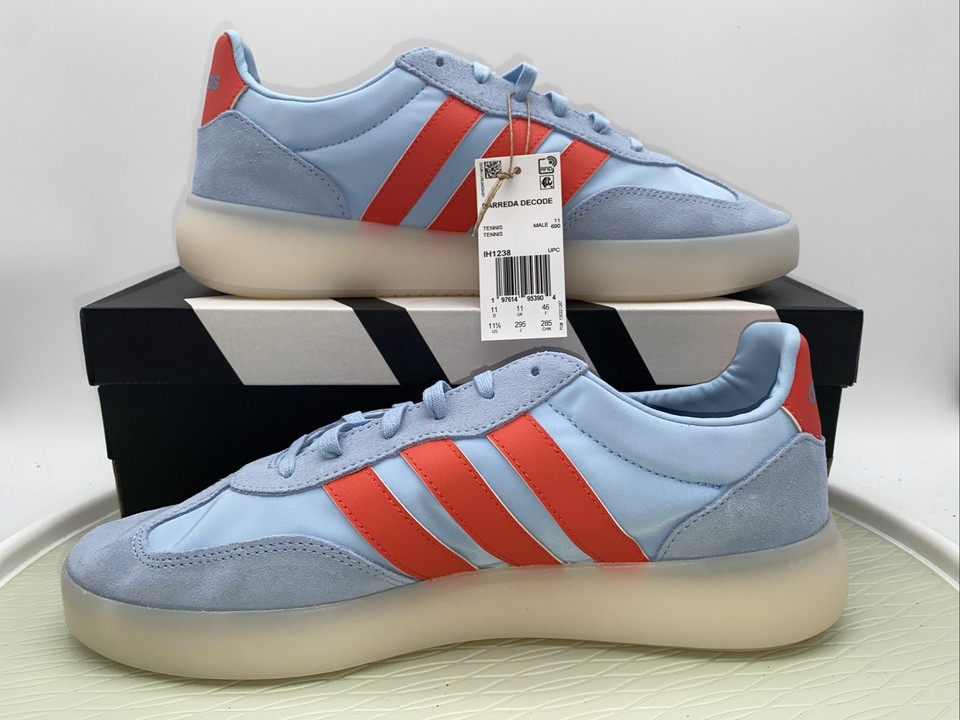 Adidas Men’s Shoes Size 11.5 Blue Classic Suede Retro Barreda Decode IH1238 NIB | eBay