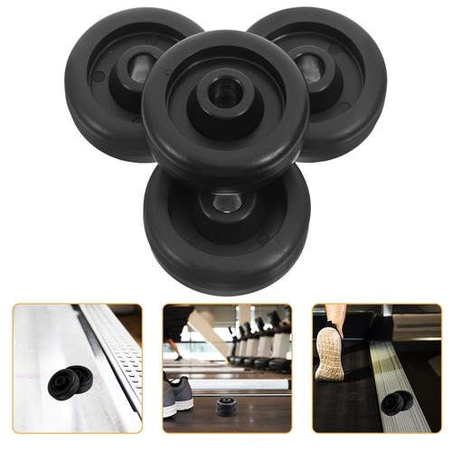 4 Pcs Roller Wheel Equipment Supports Gym Blocks Exercise | eBay