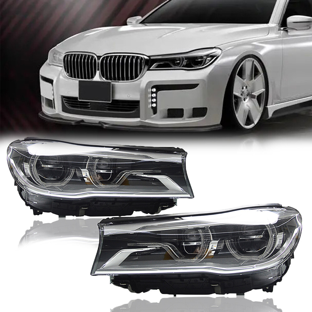 2016-2019 Left+Right For BMW 7 Series G11 G12 LED Headlight Headlamp ...
