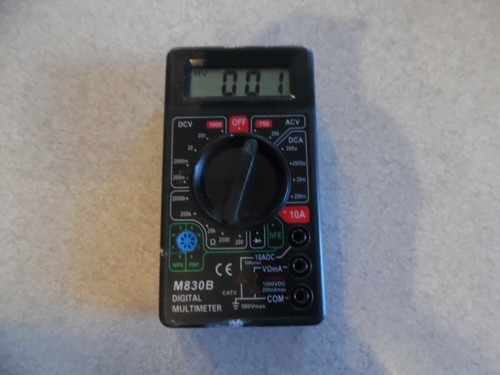 Digital Multimeter M830B Electrical Value Display Working | eBay