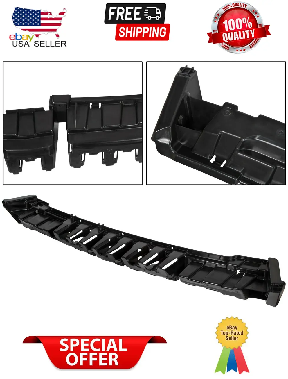 Front Bumper Face Bar Impact Absorber For 2015-2022 Dodge Challenger ...