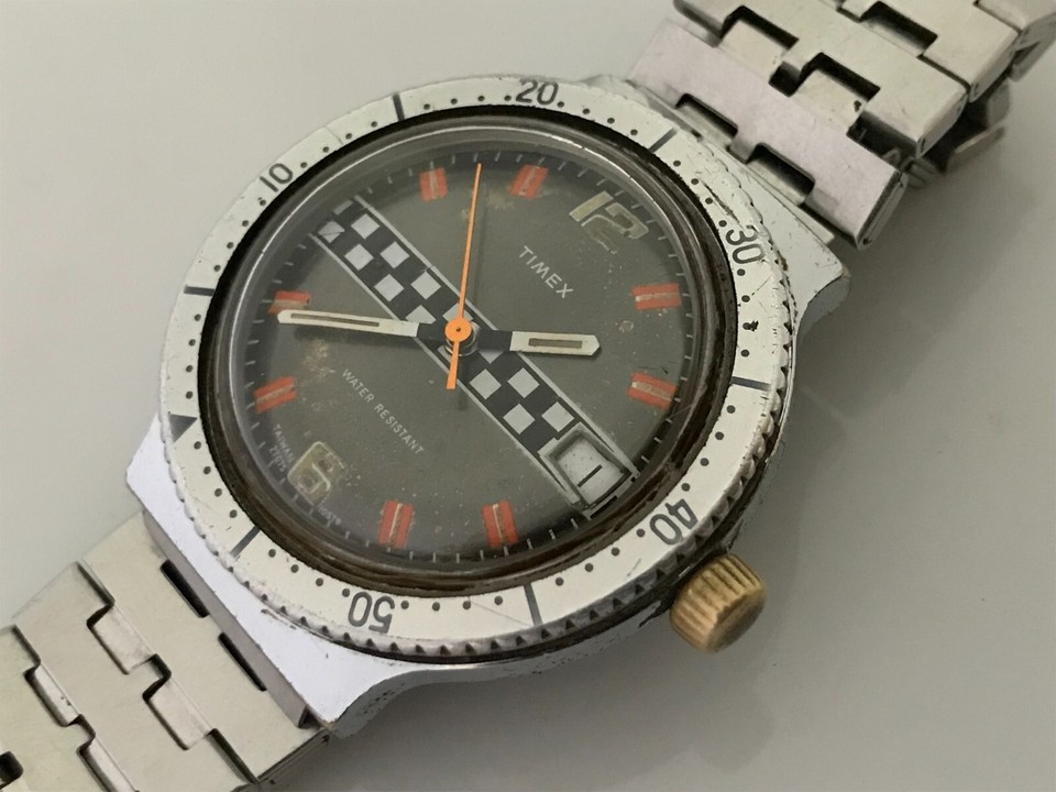 Vintage Timex Rally 1970's Racing Celebrating Watch | eBay