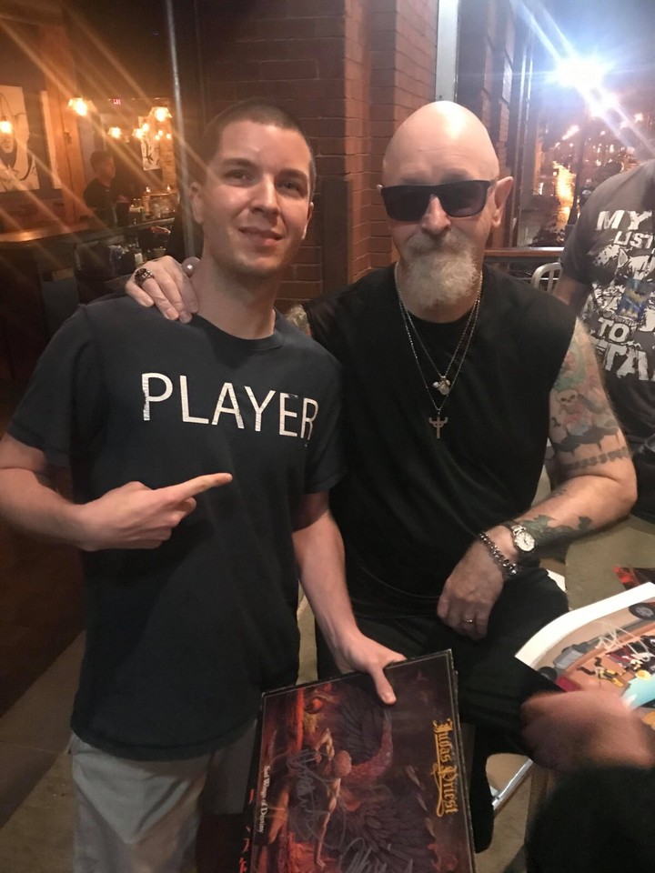 ROB HALFORD SIGNED 8X10 THE METAL GOD JUDAS PRIEST AUTOGRAPHED PHOTO ...