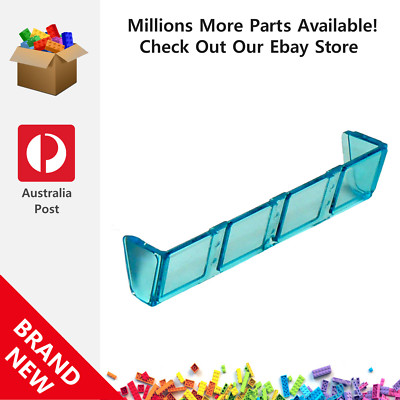 Genuine LEGO™ Transparent Light Blue Glass for Window 2 x 8 x 2 Boat ...