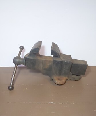 Antique Vise PRENTISS VISE CO. Bull Dog Machinist No.51 New York HEAVY ...