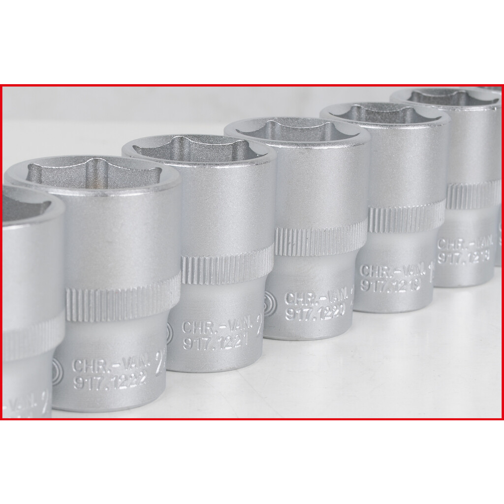 KS Tools Socket Set 179pcs 1/4"" 3/8"" 1/2"" Nutbox Metal Locks ...