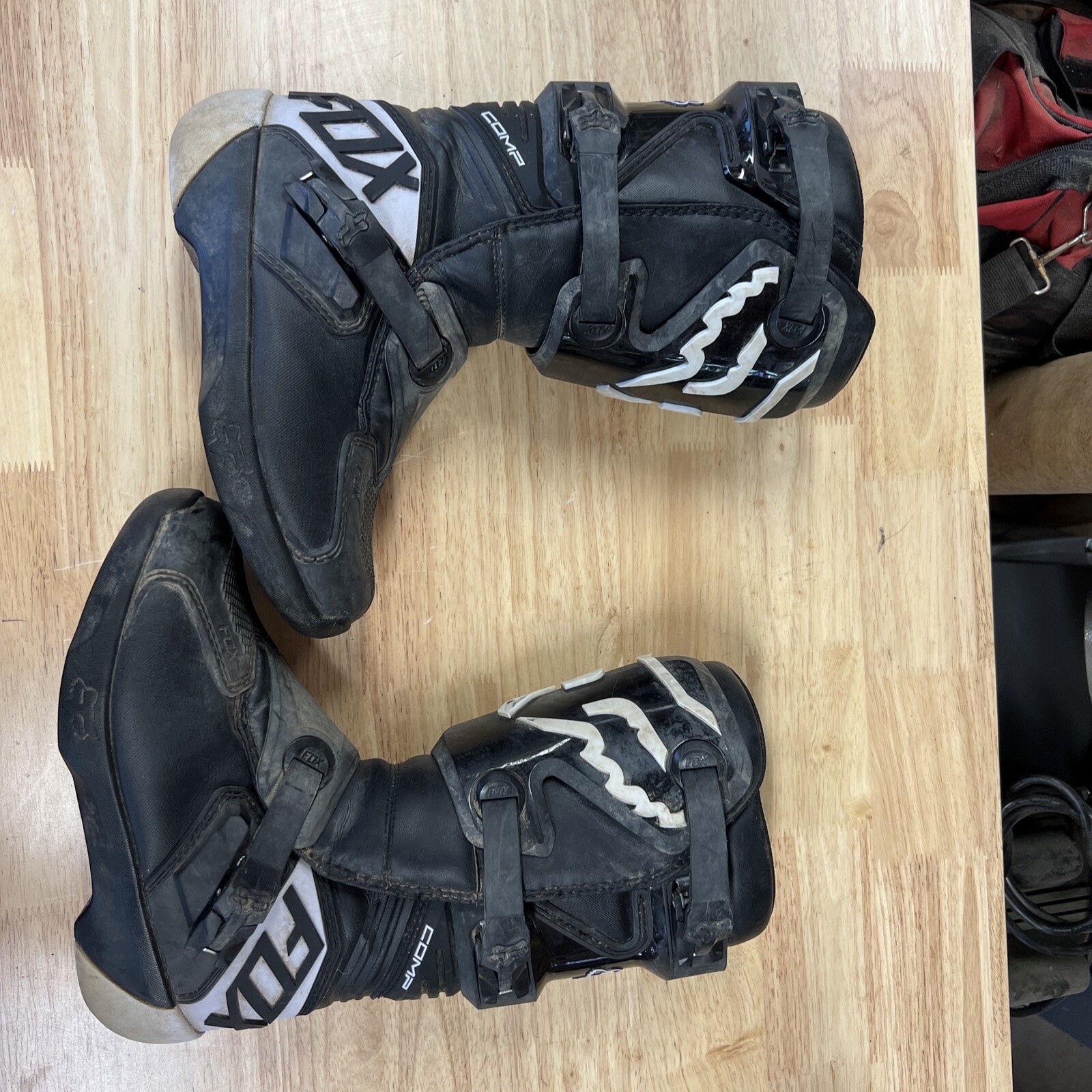 Fox Racing Youth Comp Boot (Black) (Size Y7) | eBay