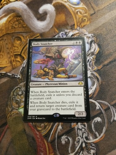 Body Snatcher MTG Dominatia Remastered - Pack Fresh - | eBay