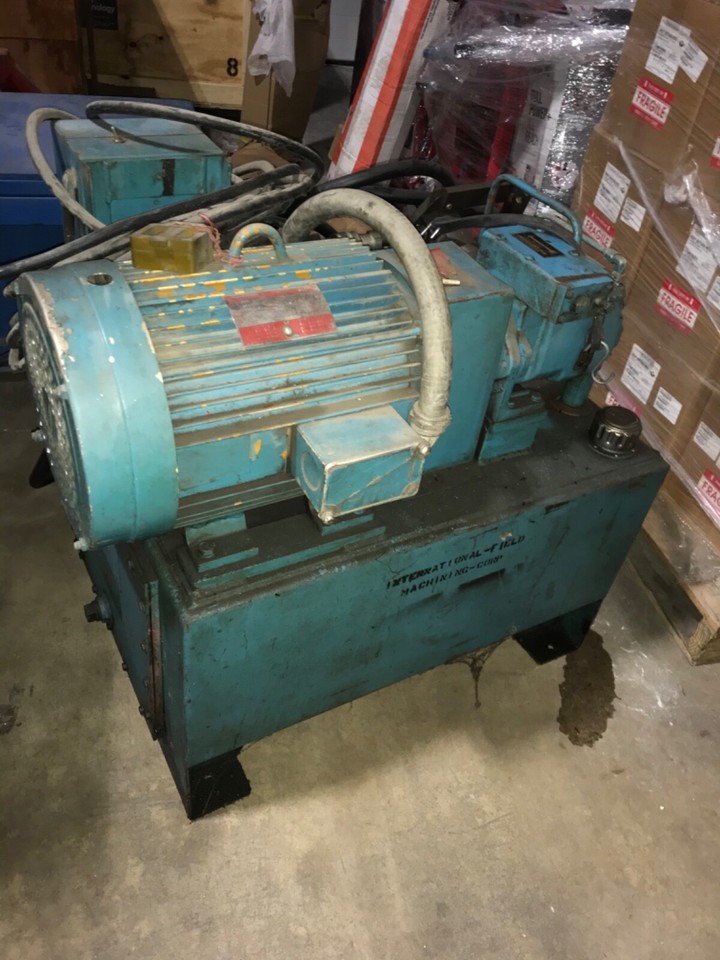 Western Fluid Power Corp 15HP 15GPM 40 Galon Hydraulic Power Unit | eBay
