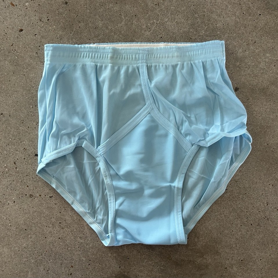 Vintage Men's Jockey 100% Nylon Tricot Y-Front Briefs Underwear Large ...