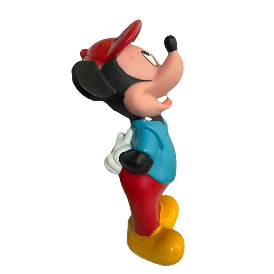 Vintage MICKEY MOUSE ~ Disney Rubber Bath Toy Figure w548-1034-6-14352 ...