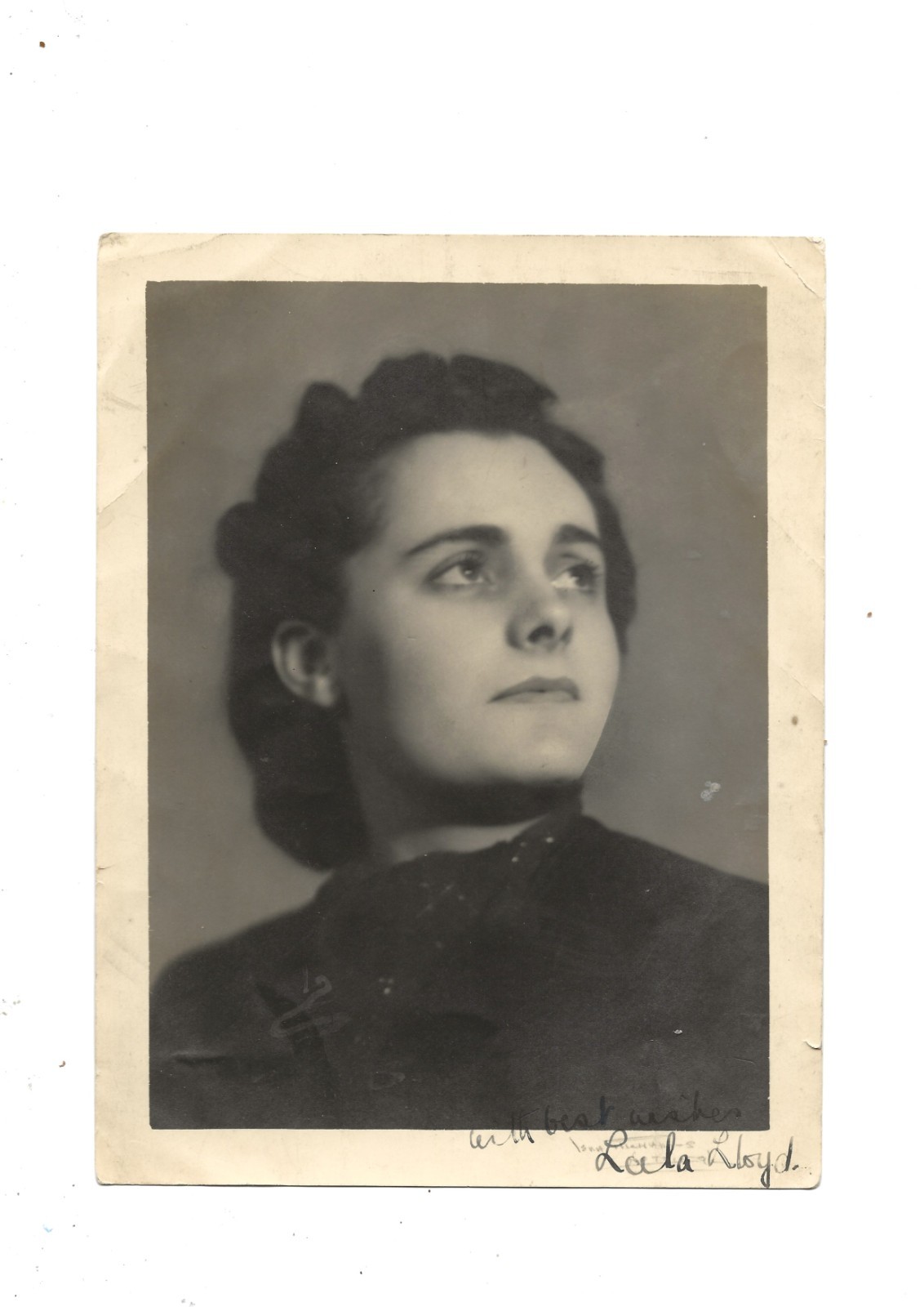 Lala LLOYD- Actress-"David Copperfield/Sons & Daughters"-70's- Signed ...