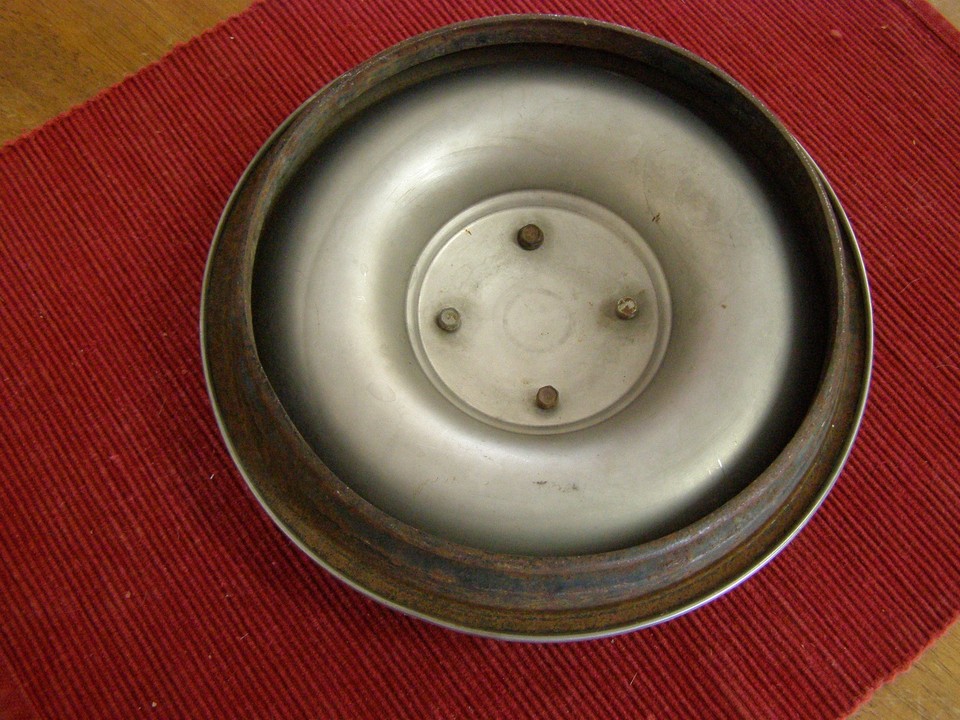 Chevrolet ORIGINAL Flat "Disc Brakes" Rally Wheel METAL Center Cap | eBay