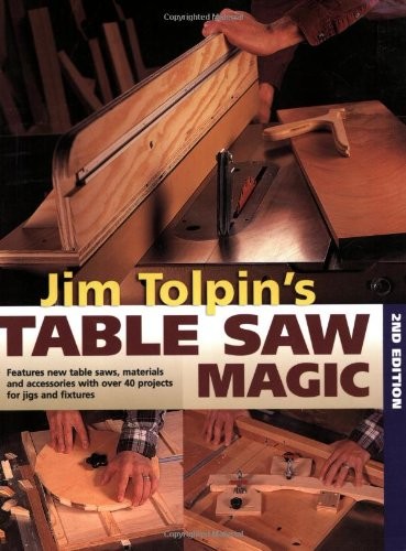 JIM TOLPIN'S TABLE SAW MAGIC (POPULAR WOODWORKING) **Mint Condition ...
