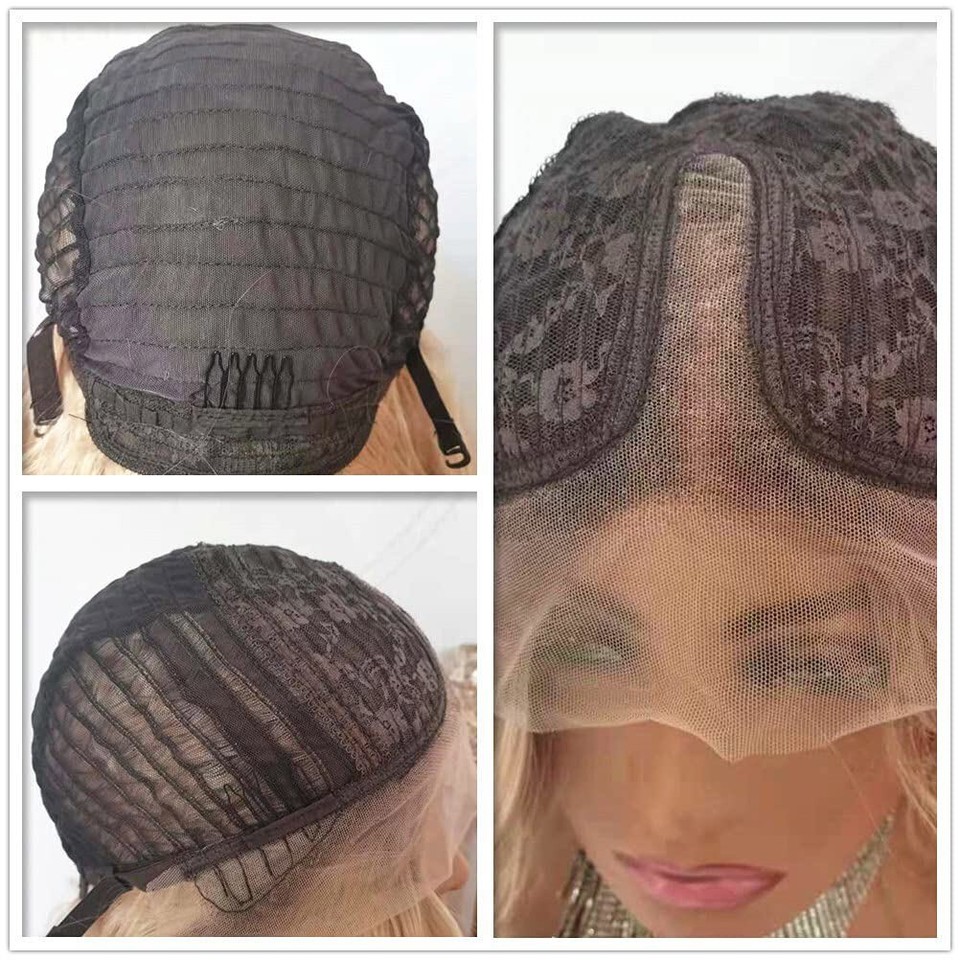 Long Straight T Part Lace Front Wigs Half Pink Half Green Synthetic Wig ...