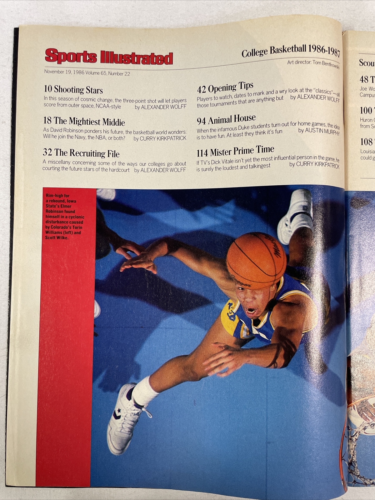 1986 November 19, Sports Illustrated Magazine , Elmer Robinson, (MH917 ...