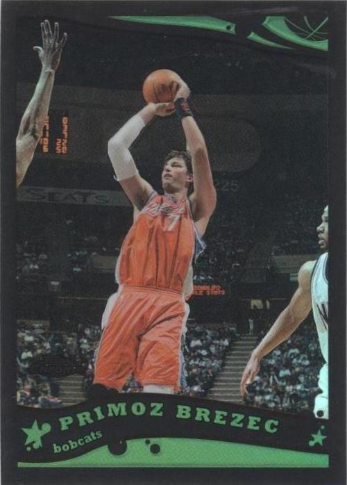 2005-06 Topps Chrome - Primoz Brezec #100 Black Refractor /399 for sale ...