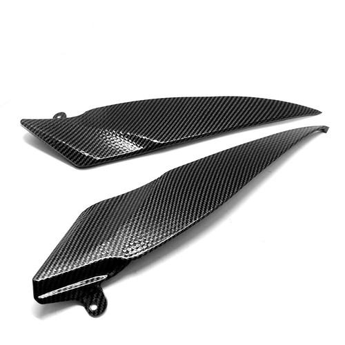 Carbon Fiber Gas Tank Side Trim Cover Guard Fairing For YAMAHA YZF R1 ...
