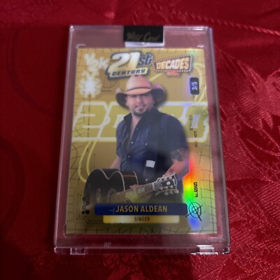 2024 Wild Card Decades “pack In Time” Preview Edition Jason Aldean ...