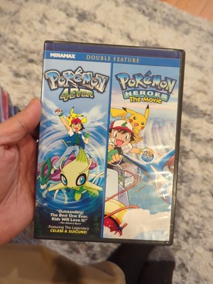 Pokemon 4Ever/Pokemon Heroes DVD 2003 Double Feature - Slightly Used ...