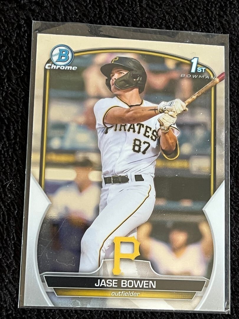 2023 BOWMAN CHROME 1ST PROSPECTS JASE BOWEN PIRATES | eBay