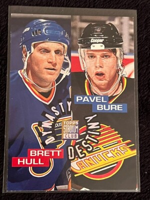 1994-95 STADIUM CLUB DYNASTY DESTINY BRETT HULL / PAVEL BURE | eBay