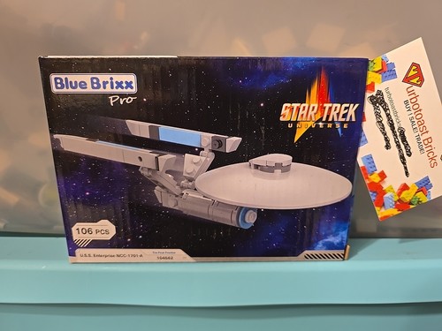 Star Trek USS Enterprise NCC 1701 Small Scale Building Blocks 106 ...