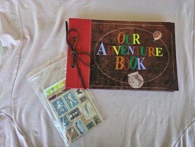 Disney/Pixar UP Scrapbook with Accent Stickers. OUR ADVENTURE BOOK ...