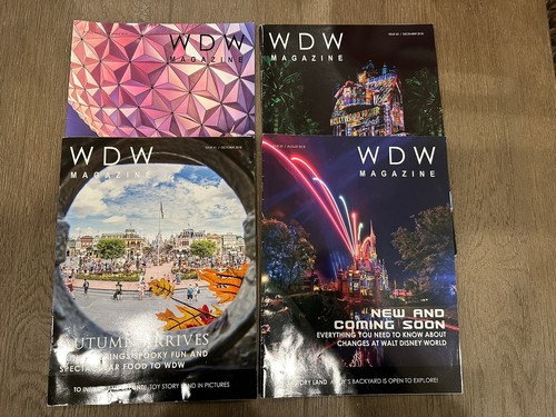 WDW Disney World Magazine Lot Of 4 Magazines 2018 Splash Mountain Dec ...