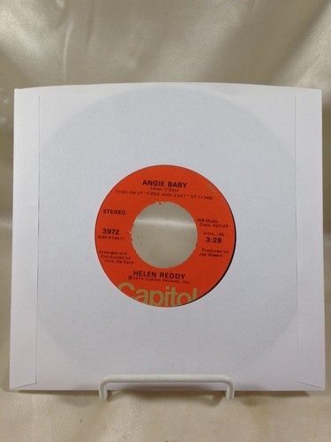 45 RPM Helen Reddy – Angie Baby / I Think I'll Write a Song 022 | eBay