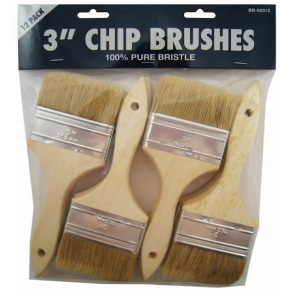 12 | 24 | 36 Pack 2” & 3 Inch Chip Brushes Home DIY Painting Projects ...