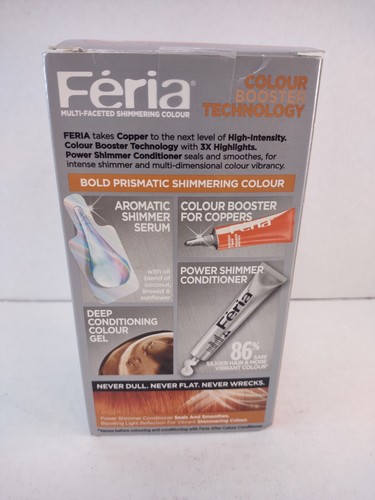 L'Oreal Paris Feria Shimmering Permanent Hair Dye Color C74 Copper ...