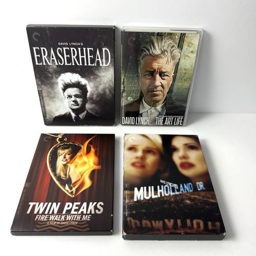 David Lynch Criterion Collection DVD Lot Mulholland Drive Eraserhead OOP Titles | eBay