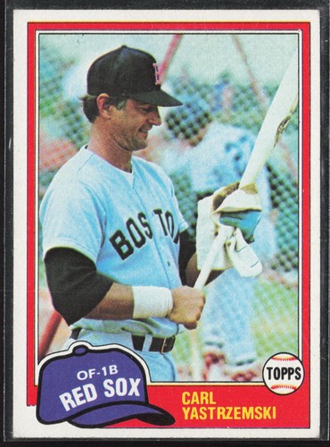 1981 Topps Carl Yastrzemski #110 Boston Red Sox Lis | eBay