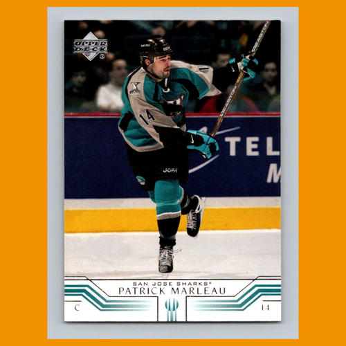 Patrick Marleau #147 2001 Upper Deck San Jose Sharks Hockey Card NHL NM ...