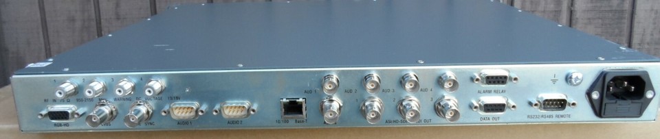 Ericsson Tandberg S2 RX1290 DVB-S/S2/ASI IRD RF SAT RECEIVER DECODER ...