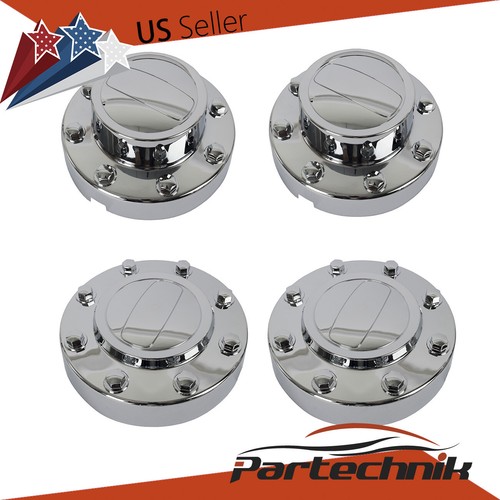 Dually 1-ton Truck Alcoa Wheel Center Hub Caps SET Fits 2011-2018 DODGE ...