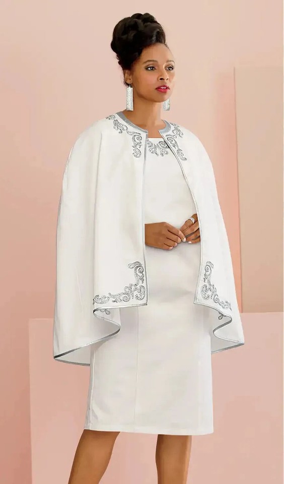 plus size 18W Charlese 3-Piece Wardrober Pant Dress Cape Suit from ...