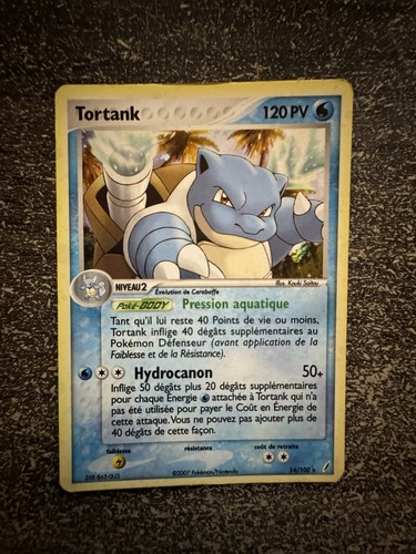 TORTANK HOLO - POKÉMON 14/100 EX GARDIENS DE CRISTAL FR | eBay